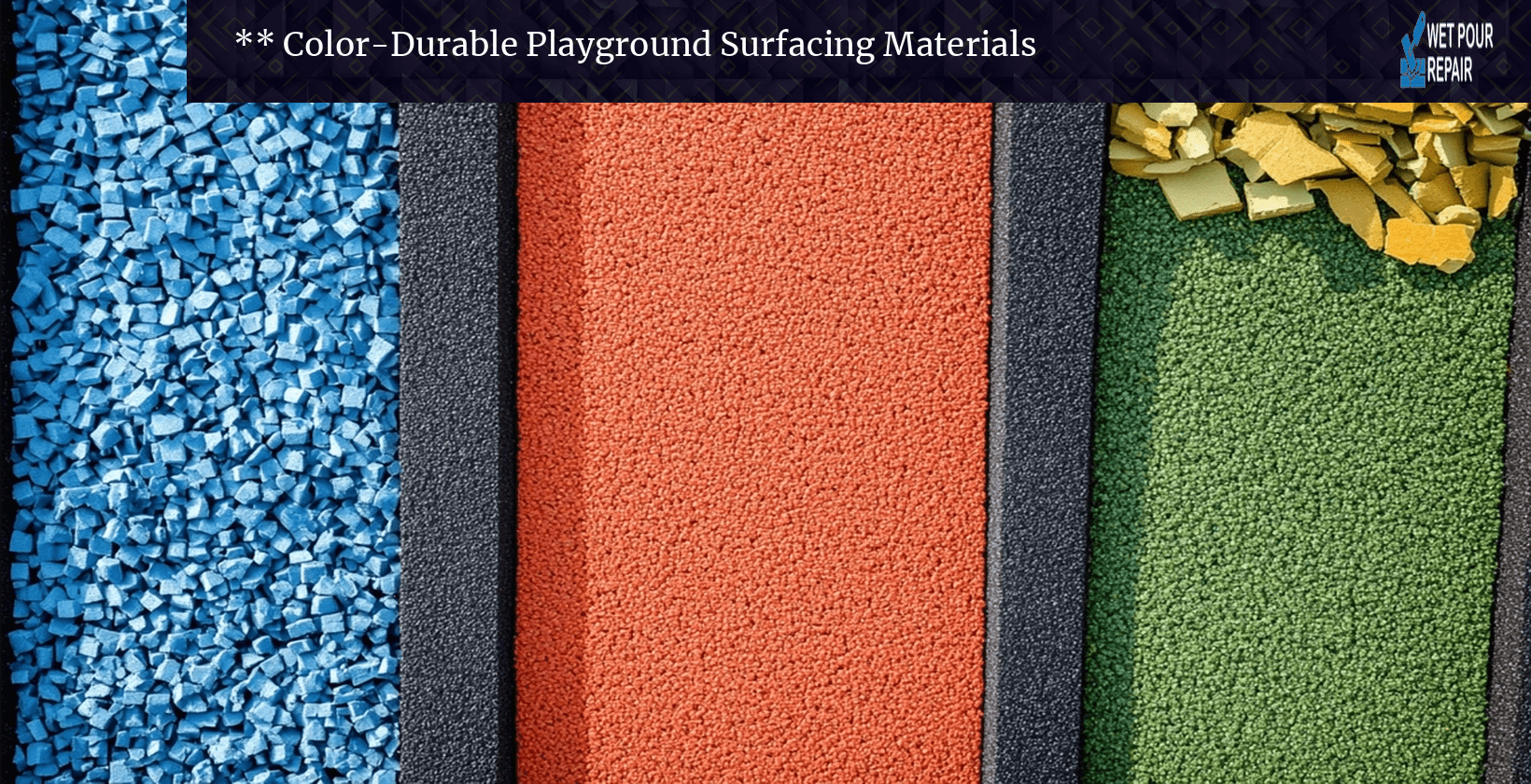Coloured Playground Durability and Maintenance